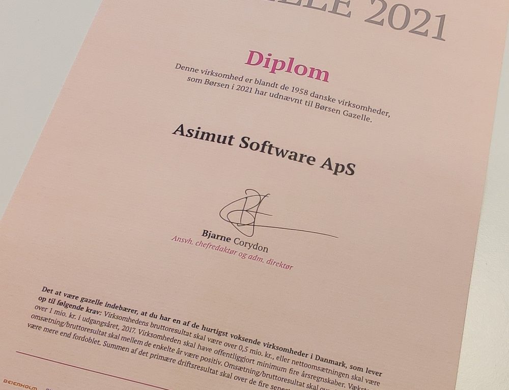 Strengthening the team – ASIMUT software