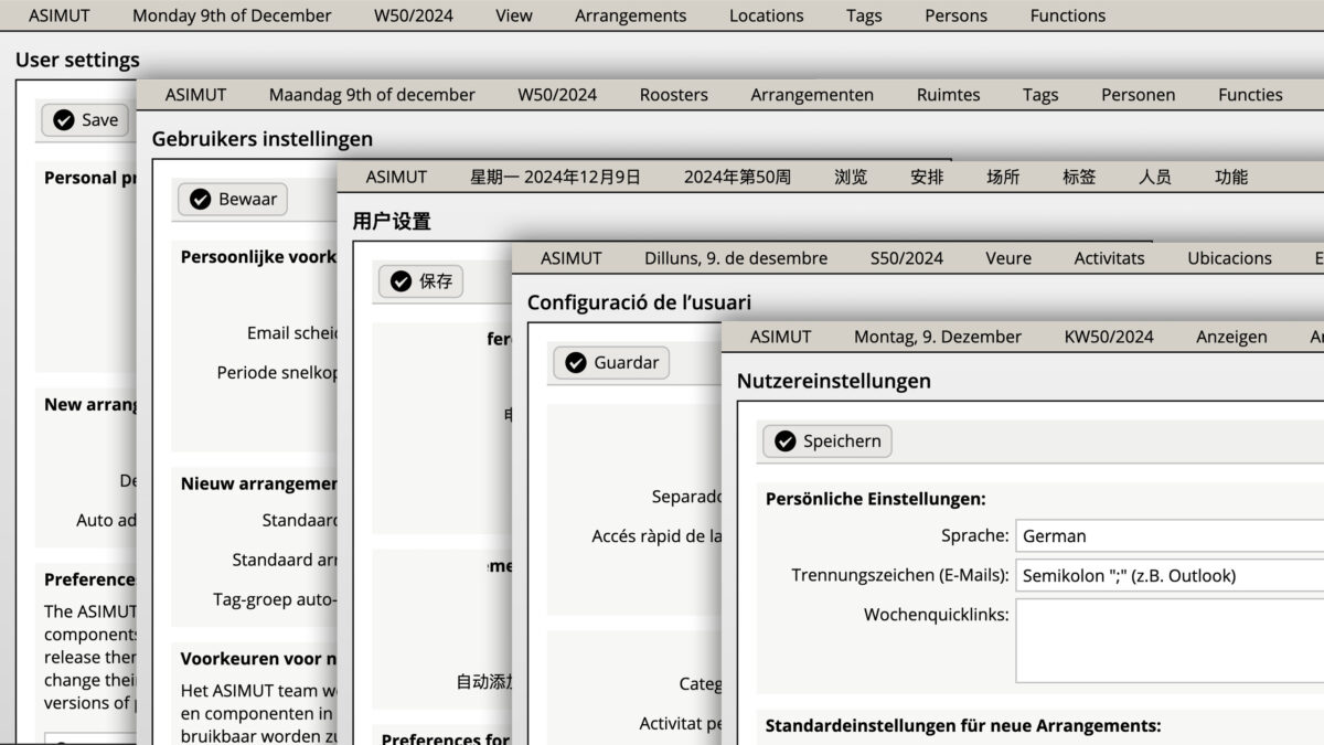 Speaking your language – ASIMUT software
