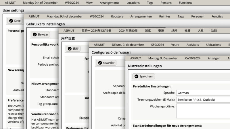 Speaking your language – ASIMUT software
